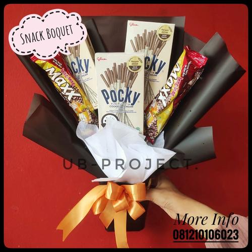 Jual snack bucket/bucket snack/bouquet snack Pocky Mix Beng beng - Kota ...