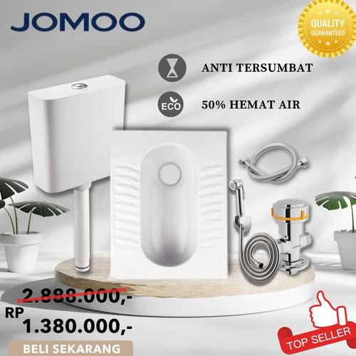 Jual Jomoo Set Kloset Jongkok dan Jet shower Jomoo Hemat air dan Filter ...