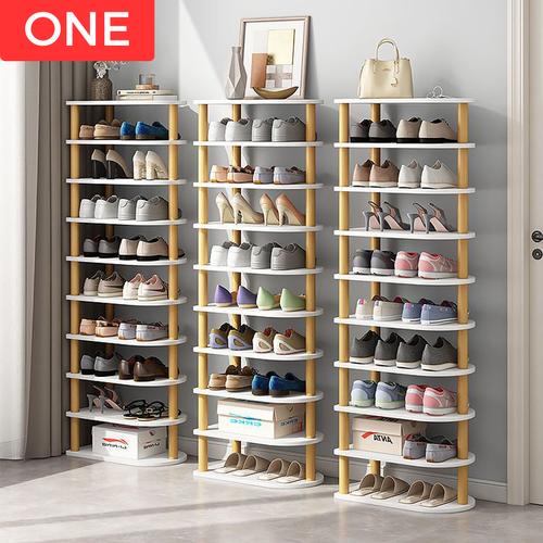 Jual Rak Sendal Sepatu Kayu 5 6 7 Susun Serbaguna Minimalis Anti Rayap ...