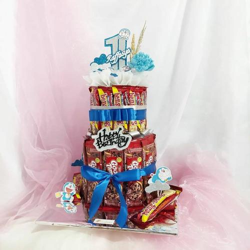 Jual Cake Snack Tower - Tart Snack Ulang Tahun Birthday - Kota Bekasi ...