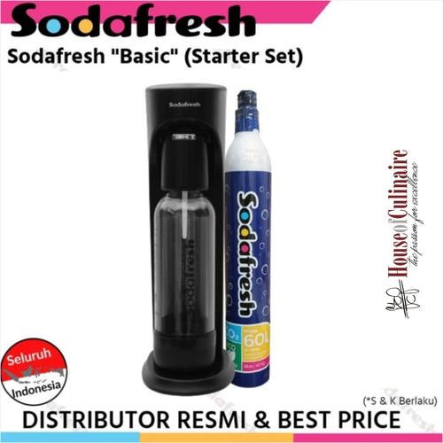 Jual Soda Fresh Soda Maker - Starter Set - Black DrinkMate Style - Kota ...
