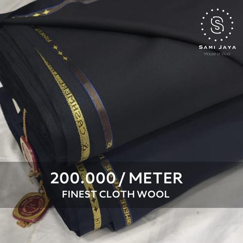 Jual (per 0,25m) Kain Bahan Jas & Celana Wedding Finest Cloth Wool ...