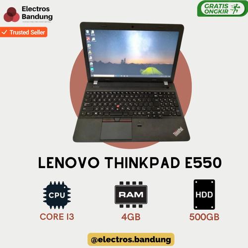 Jual LAPTOP LENOVO THINKPAD E550 CORE I3 GEN 6 RAM 4GB HDD 500GB ...
