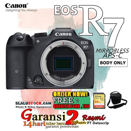 Jual CANON EOS R7 BODY ONLY / CANON R7 BODY GARANSI RESMI - Jakarta ...
