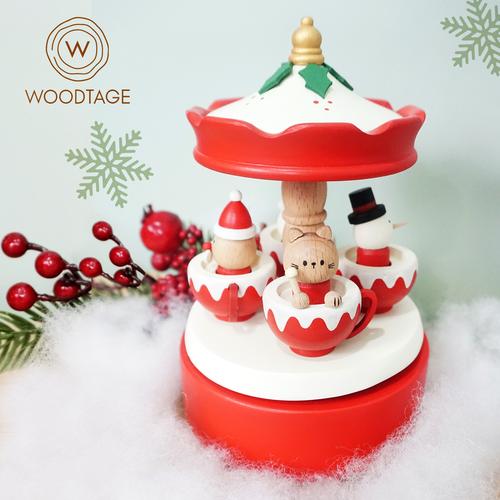 Jual Music box / Kotak musik kayu Woodtage - Cadenza, Christmas ...