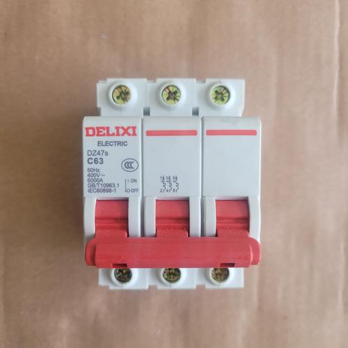 Jual Miniature Circuit Breaker DZ47S DELIXI MCB 3P 6ka - 60A - Kab. Bekasi - LIGA KIMIA | Tokopedia