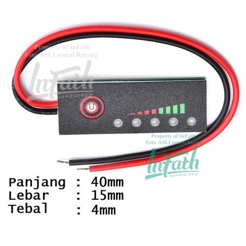 Jual InFath - indikator 1S 2S 3S 4S 5S lithium indicator batre baterai ...