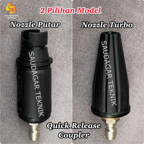 Jual Turbo Nozzle Quick Release Nozzle Turbo Jet Cleaner High Pressure ...