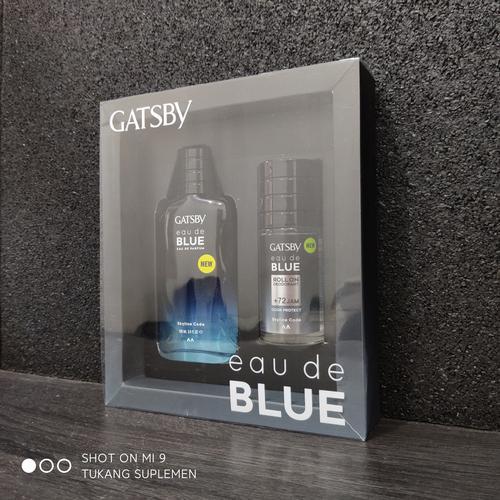 Jual Zona Ganteng Gatsby Eau De Blue Skyline Code Deodorant Perfume ...