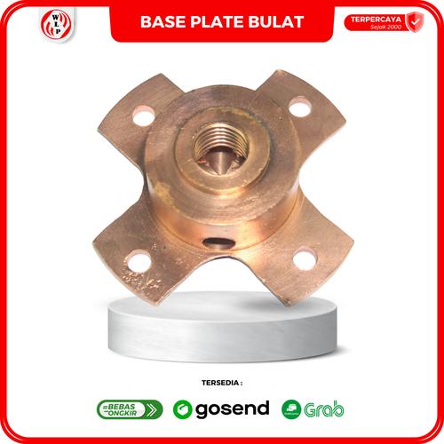Jual Air Terminal Base Plate Bulat 1/2'' 5/8'' 3/4'' - 1/2 - Jakarta ...