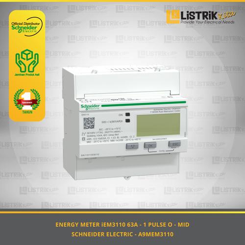 Promo SCHNEIDER Kwh Meter 3 Phase Direct TERA - A9MEM3110-TERA Cicil 0% ...