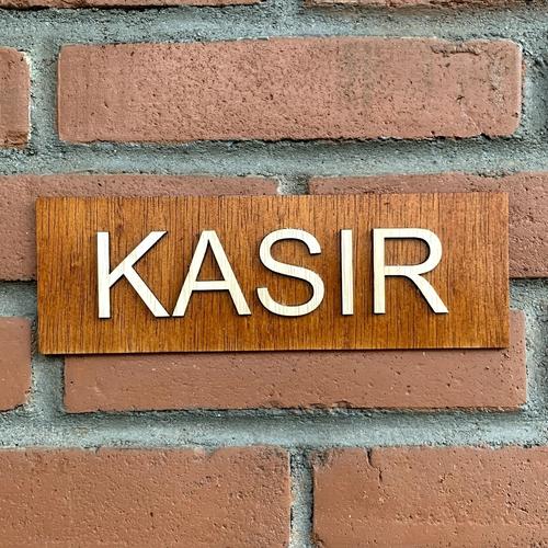 Jual Sign Kayu Kasir | Sign Board Toko Kayu I Papan Nama Kasir - Kab ...
