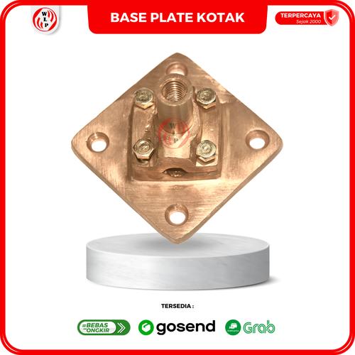 Jual Base Plate Dudukan Spit Tombak Anti Petir Konvensional Uk 3/4 5/8 ...