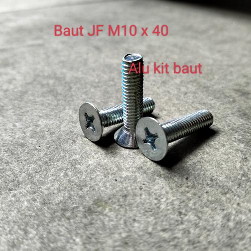 Jual baut jf m10 x 40 verseng galvanis - Jakarta Barat - Aluminium kit indonesia | Tokopedia