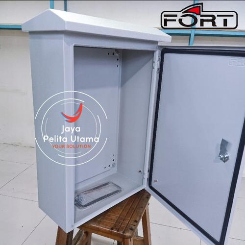 Jual box panel listrik FORT 60x40x20 metal outdoor full 1mm pabrikan ...