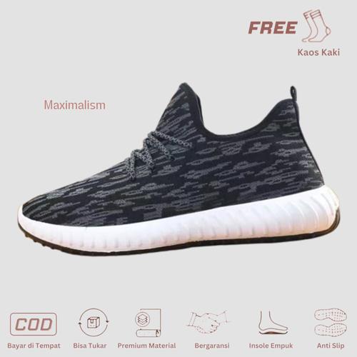 Jual Sepatu Sneakers Wanita Brand Import Bahan Ringan Warna Pink Hitam ...