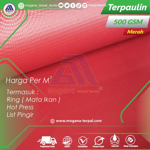 Jual Terpalulin / terpal karet / terpal pvc - Merah - Jakarta Barat ...