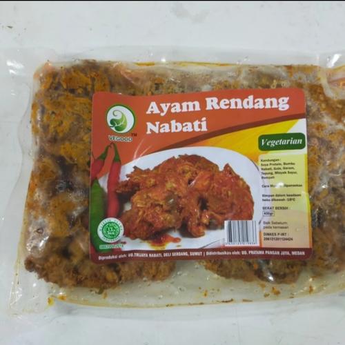Jual Vegood AYAM RENDANG Vegan 450gr / Daging Rendang ayam Instant ...