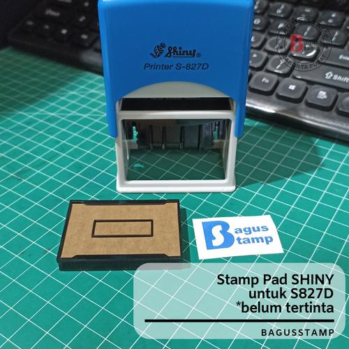 Jual Stamp Pad Self ink Shiny Persegi Panjang / Bantalan Stempel Shiny ...