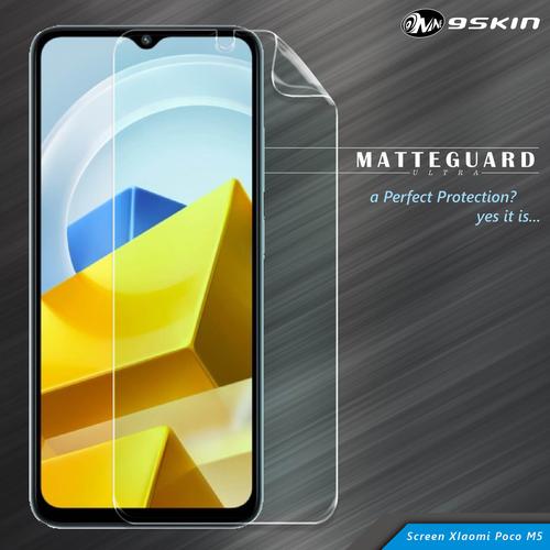 Jual 9Skin Matte Guard Ultra MGU Screen & Back - Xiaomi Poco M5 ...