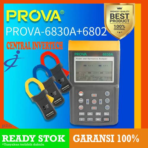 Jual PROVA 6830A+6802 Power & Harmonics Analyzer (1000A) - Kota Bandung ...