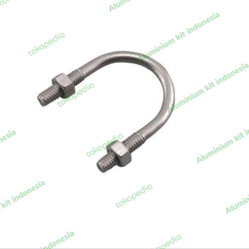 Jual U bolt besi galvanis 3/8 x 2 inch - Jakarta Barat - Aluminium kit ...