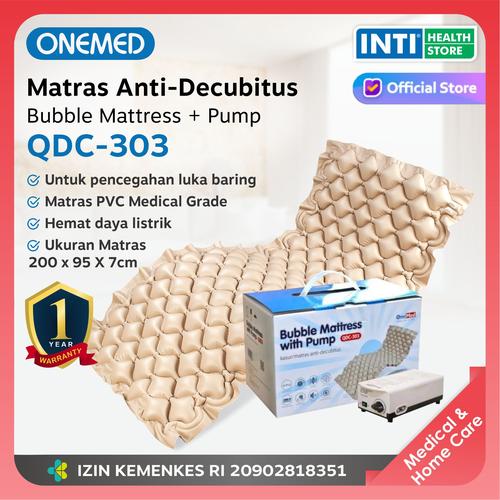Promo Onemed | Bubble Mattress + Pump QDC-303 | Kasur Matras Anti Decubitus - Kota Bandung ...