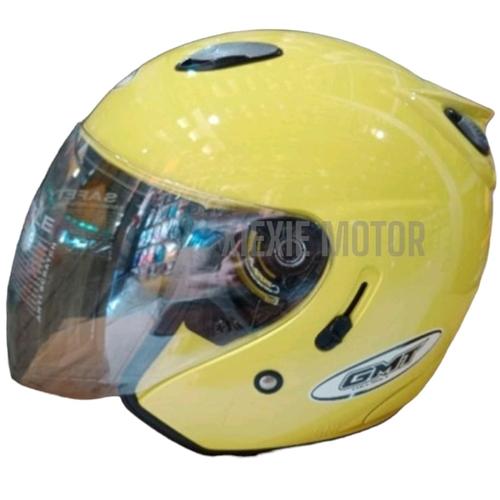 Jual HELM HALF FACE GMT DOUBLE VISOR HELM SNI HELMET HELM MOTOR ...