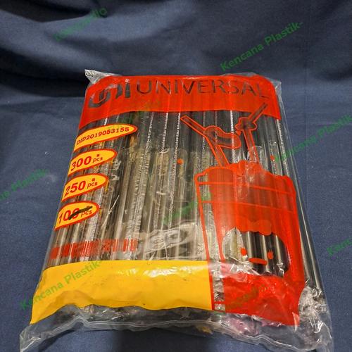 Jual pipet boba 12mm/ sedotan boba hitam/ pipet minuman - 100 pcs - Kab ...