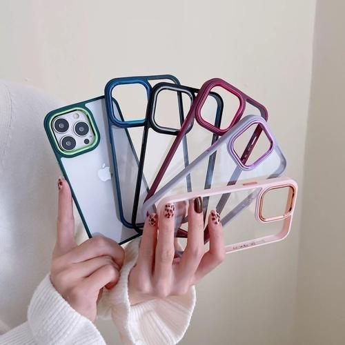 Jual IPHONE 7/7+/8/8+ CASING BUMPER ACRILIK METAL LENS CAMERA BACK CASE ...