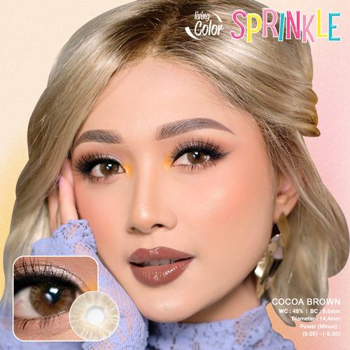 Jual Softlens Living Color Sprinkle (Pearl, Sweet, Icy, Cocoa) - PLANO ...