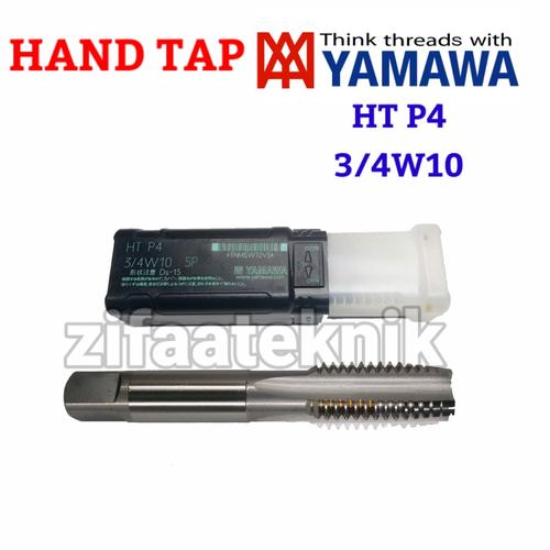 Jual HAND TAP Inchi HT P4 3/4W10 YAMAWA Satuan No.2 Original Made In ...