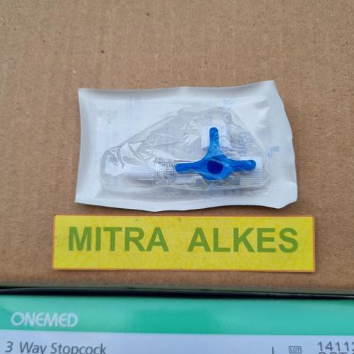 Jual Three Way Stopcock Without Tube. 3 Way Stop Cock Non Ekor OneMed ...