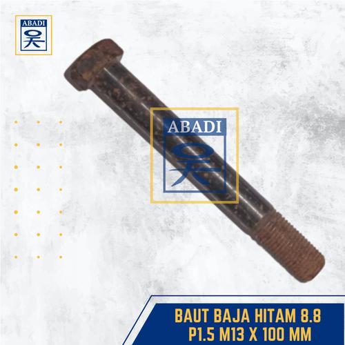 Jual BAUT BAJA HITAM 8.8 P1.5 M13 X 100 MM - Kota Samarinda - Toko ...