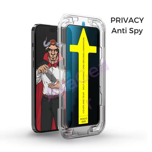 Jual Magic Superfit Tempered Glass Privacy No Spy iPhone X XR 11 12 Pro ...