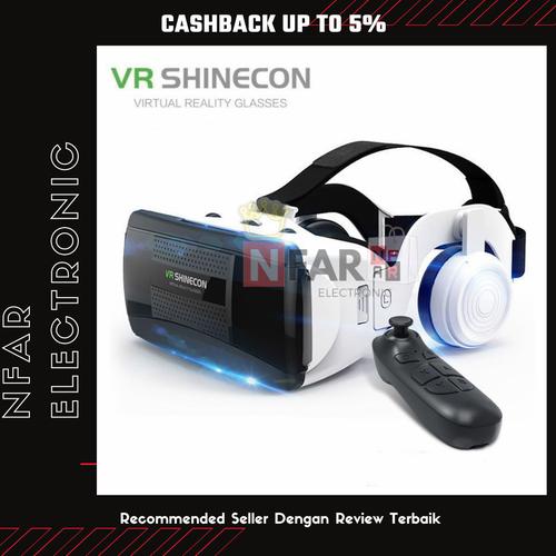Jual VR Box 3D Shinecon G06EB With Remote Control Virtual Reality ...