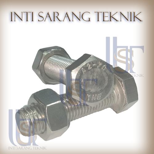 Jual Baut mur Stainless M14 x 50 sus 304 ss 304 THE a2-70 - Jakarta ...