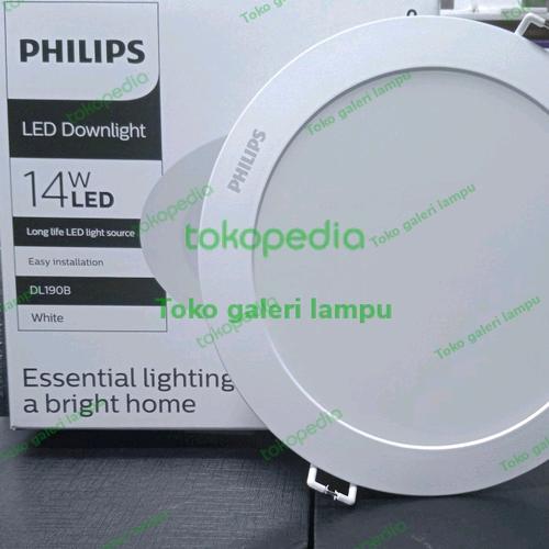 Jual LAMPU PHILIPS DOWNLIGHT LED DL 190B ERIDANI G2 14WATT 6INCH6 ...