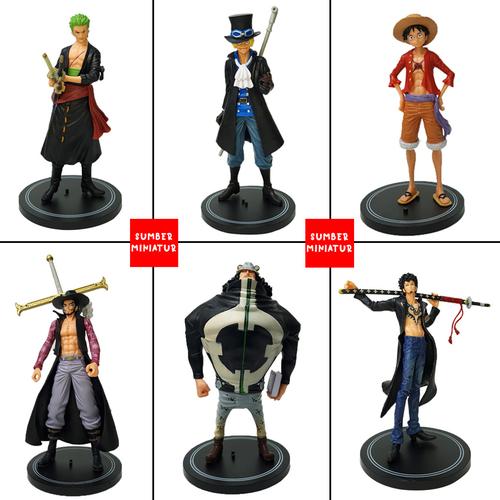 Jual Action Figure One Piece Luffy Mihawk Kuma Zoro Sabo 18 cm - Nami ...