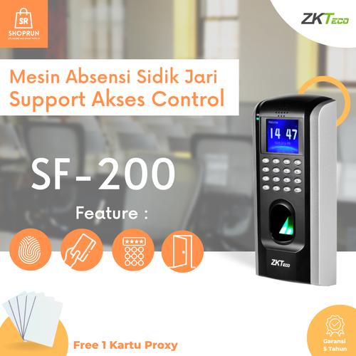Jual ZKteco A200 Mesin Absensi dan Akses Kontrol Support Kartu RFID Proxi - Modul Mifare ...