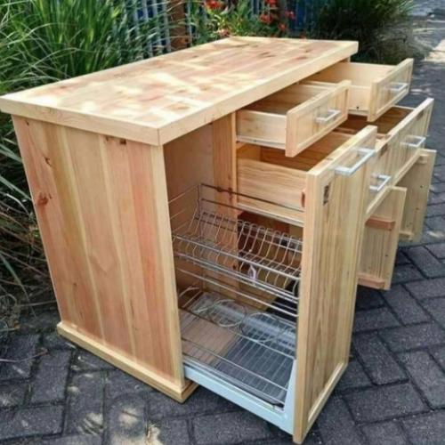 Jual kitchen set bawah/lemari dapur/cabinet dapur rak piring/lemari ...