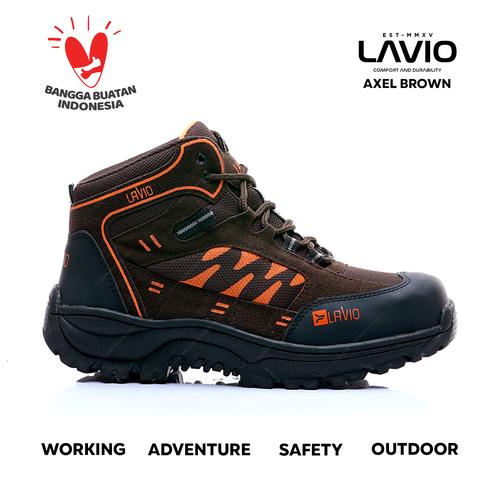 Promo Sepatu Safety Boots Shoes Ujung Besi Lavio Axel Premium Original ...