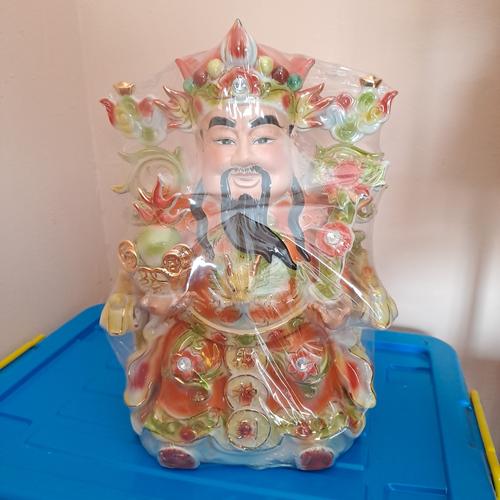 Jual patung dewa rejeki caisen duduk keramik 16 inch - Jakarta Barat ...