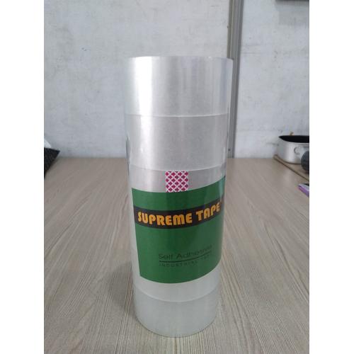 Jual LAKBAN SUPREME TAPE F/G WHITE CLEAR 48MM X 90Y X 45UM - 6 Roll ...
