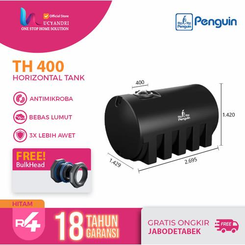 Promo Penguin Tangki Air Horizontal TH 500, Tandon Panjang, Toren ...