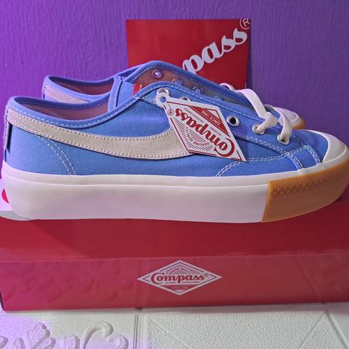 Jual Sepatu Compass Gazelle low blue sky 41[TERBARU] - 41 - Kab ...