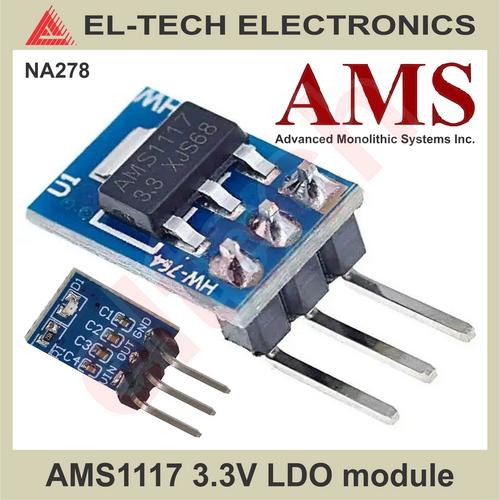 Jual AMS1117 AMS 1117 5V 3.3V DC-DC Converter Step Down Power Supply ...