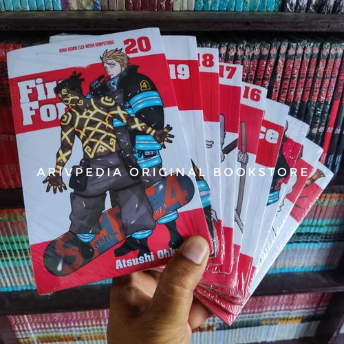 Promo Fire Force 11 12 13 14 15 16 17 18 19 20 (Segel, Original) - vol ...