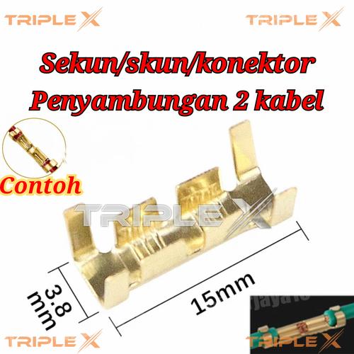 Jual skun sambungan kabel sekun press pres penyambung terminal dj453 ...