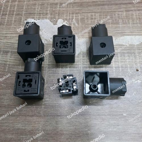 Jual CONNECTOR SOLENOID 4 PIN / SOCKET COIL SOLENOID / DIN PLUG 4 PIN ...